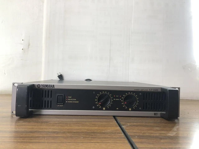 AMPLIFICATEUR DE PUISSANCE Stéréo Yamaha XP2500 Utilisé Testé Compact ...