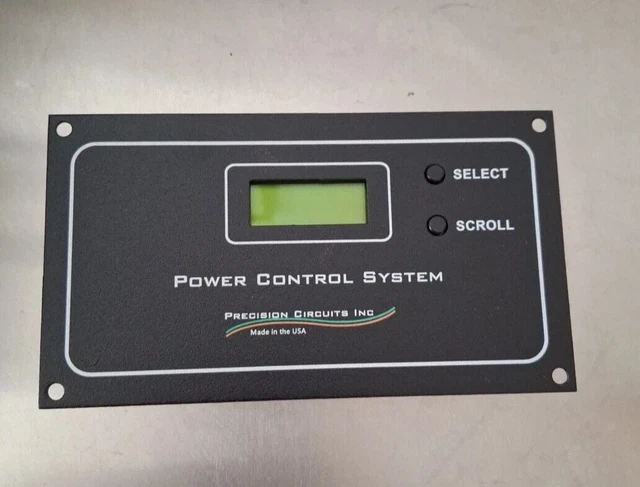POWER CONTROL SYSTEM PANEL 00-10050-xxx PRECISION CIRCUITS Midi PCS ...