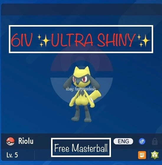 POKEMON SCARLET & Violet Shiny Riolu Egg! EUR 1,10 - PicClick FR