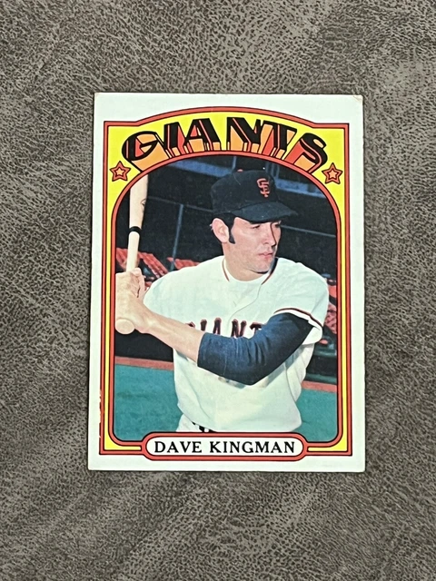1972 TOPPS DAVE Kingman #147 EX recrue RC San Francisco Giants EUR 7,72 ...