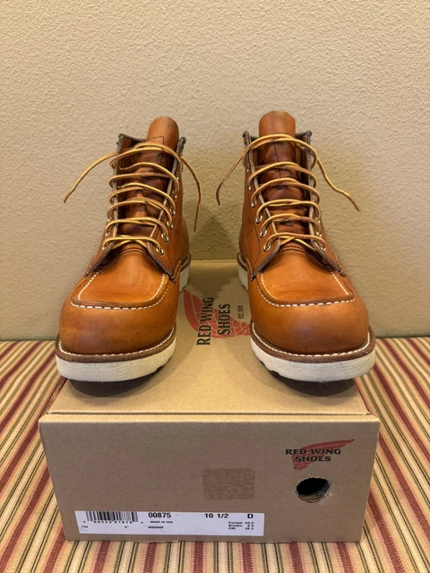 RED WING SHOES 875 Heritage Moc Toe EUR 159,26 - PicClick IT