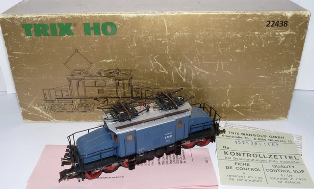 TRIX H0 22438 DC ++ locomotiva elettrica E 70 21 delle ferrovie dello ...