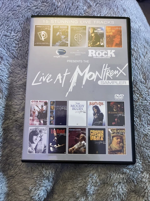 RARE PROMO SAMPLER DVD Live at Montreux Festival Classic Rock Music ...