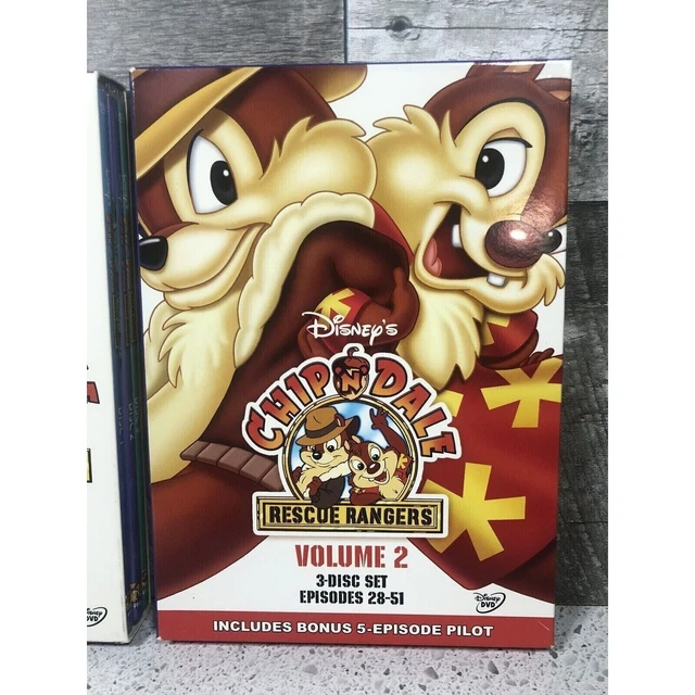 CHIP N DALE Rescue Rangers Volume 1 & 2 Dvd Sets $15.40 - PicClick CA