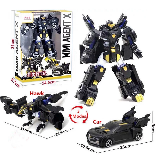 MINIFORCE X MINI Force Super LEO Ranger Robot Transformer Action Figure ...