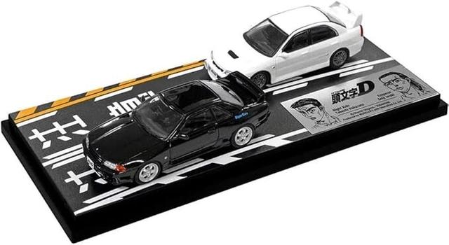 MODELER'S 1/64 INITIAL D Set Vol.18 SKYLINE GT-R (BNR32) & Lancer ...