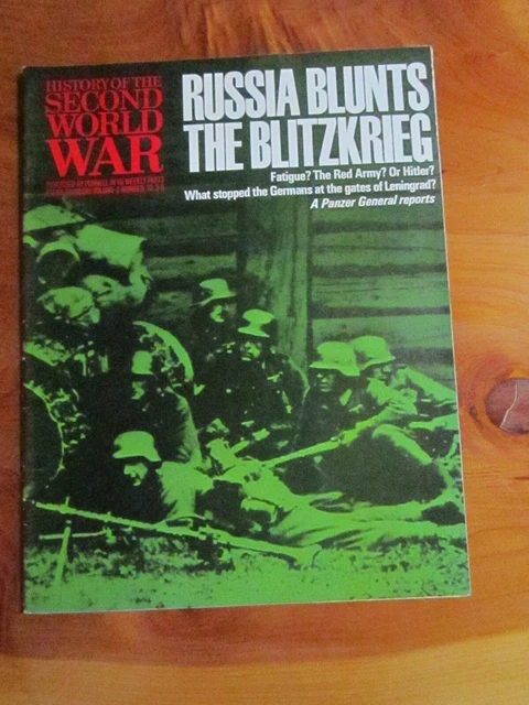 MAGAZINE HISTORY OF The Second World War Ii Vol. 2 No. 10 Great ...