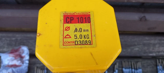 90X CASTOLIN EUTEKTISCHE Gusseisen Schweißstäbe Elektroden 4,0 mm ...