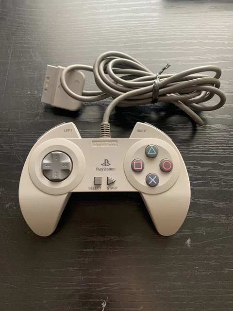 SONY PLAYSTATION PS1 Controller 8100 ASCII Control Pad Grey. Tested EUR ...