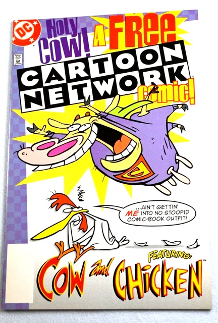 1998 CARTOON NETWORK COW & CHICKEN Hanna-Barbera COMIC BOOK £10.42 ...