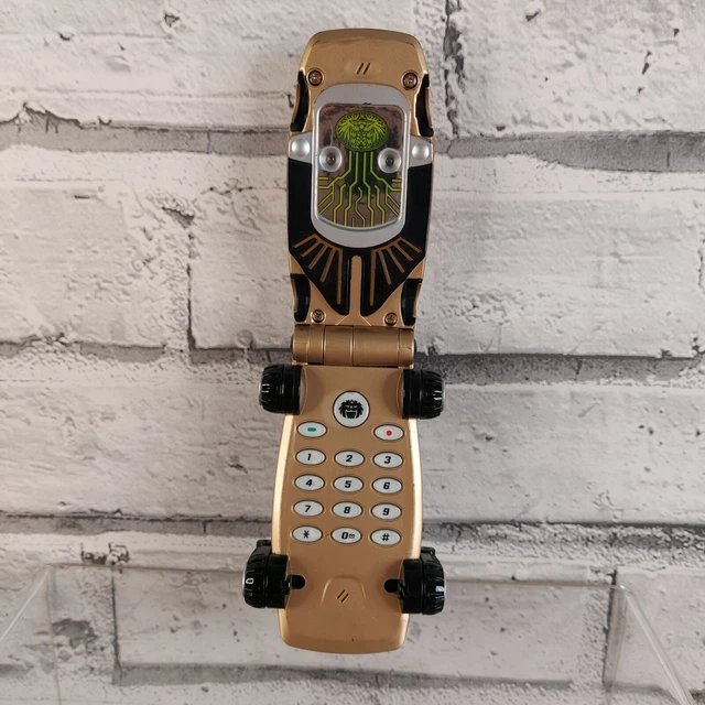 POWER RANGERS G Growl Force Wild Force Zord Morpher Flip Phone ...