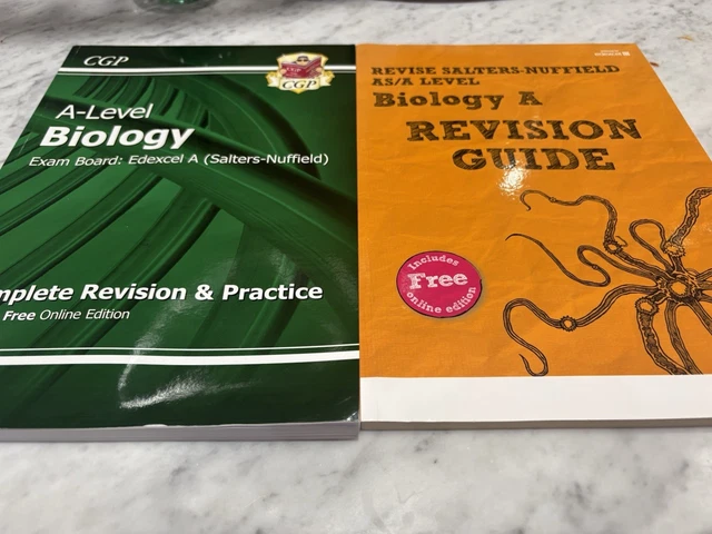 CGP & PEARSON A Level Biology Edexcel A (Salters-Nuffield) Revision ...