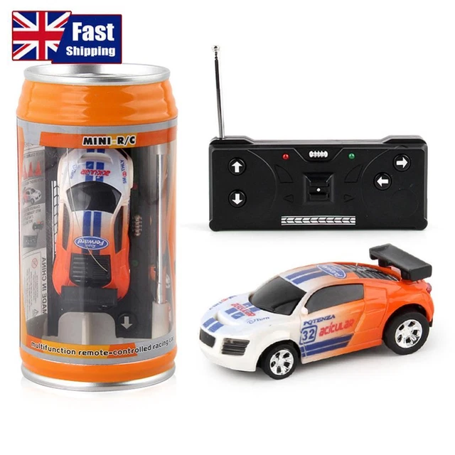 # COKE CAN Mini Cans RC Car Battery Operated RC Car Micro Racing Car ...