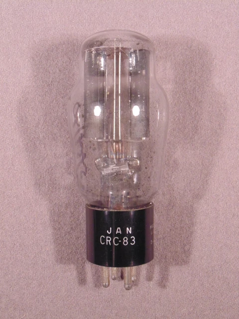 1 83 JAN CRC RCA Hanging Filament TV-7D/U & Radio Vacuum Tube Code 5-22 Balanced $41.95 ...