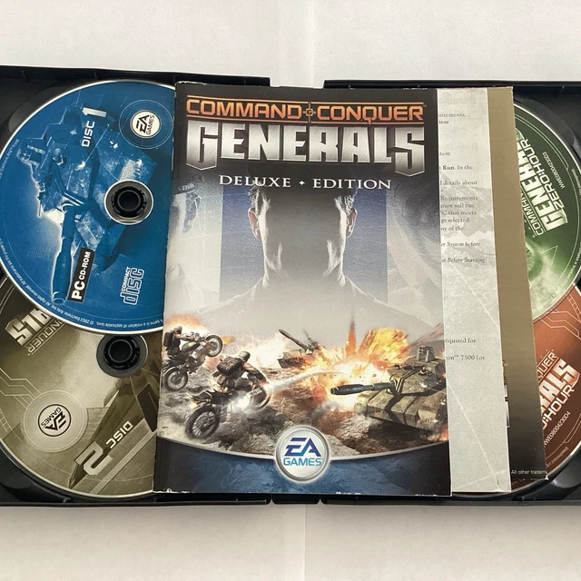 COMMAND & CONQUER: Generals [Edizione Deluxe] (PC CD-ROM) POST UK ...