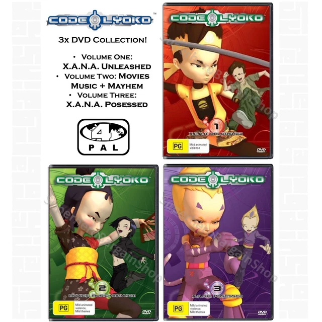 CODE LYOKO | Volume 1-2-3 (DVD Collection, 3-Disc) PAL Region 4 (12x Episodes) $28.45 - PicClick AU
