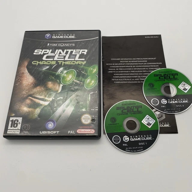 SPLINTER CELL CHAOS Theory sur Nintendo Gamecube !!!! EUR 11,99 ...