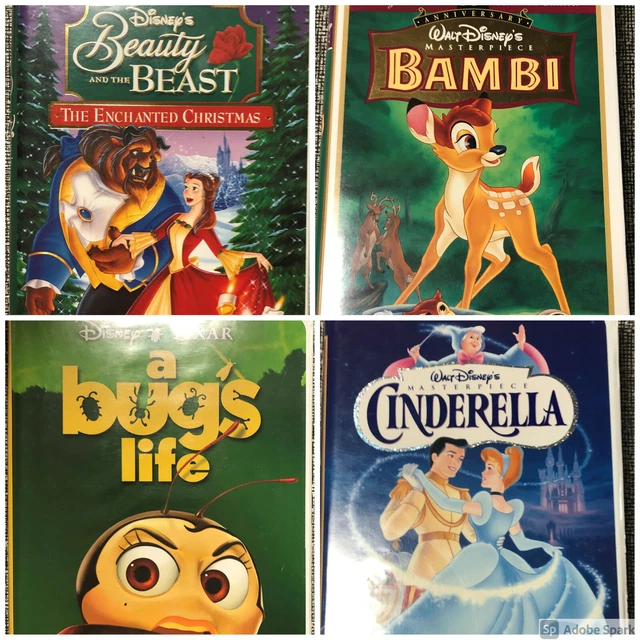 DISNEY ANIMATED VHS Movies, Animated and Live-Action, qty 27 £14.00 ...