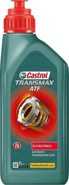 FLUIDO TRANSMAX ATF Dx Iii Multivehicle Lubrificante Auto 1l Castrol ...