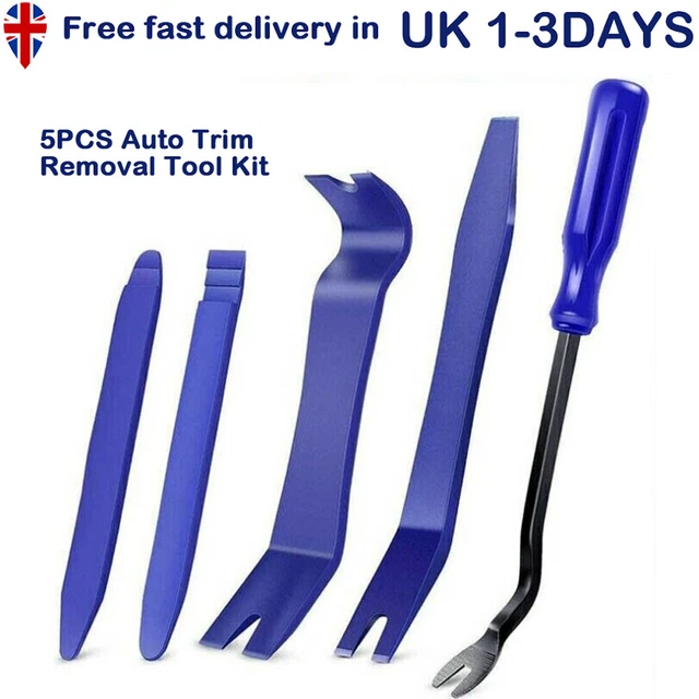 CAR TRIM REMOVAL Tool Set Door Panel Fastener Auto Dashboard Plastic ...