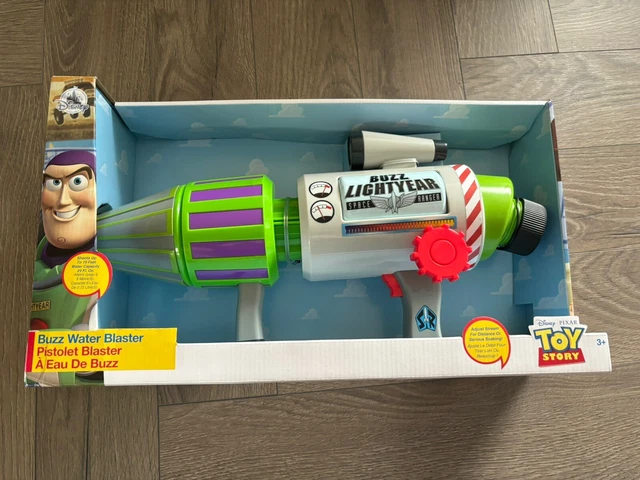 DISNEY PIXAR TOY Story Buzz Lightyear Water Blaster Gun Space Ranger ...
