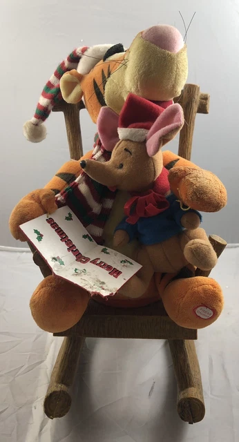 DISNEY GEMMY ANIMATED Tigger Rocking with Roo Recites Twas the Night ...