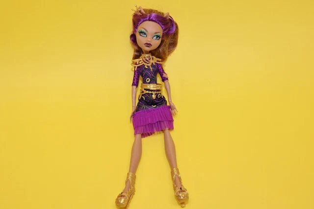 MATTEL MONSTER HIGH Light da bambola spaventosa su clawdeen EUR 18,00 ...