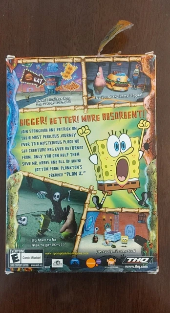 SPONGEBOB SQUAREPANTS MOVIE PC Game Windows CD-ROM Complete CIB £16.19 ...