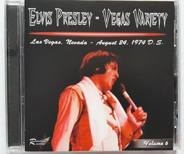 ELVIS PRESLEY RARE original CD import - Vegas Variety Vol. 6 - 1974 EUR ...
