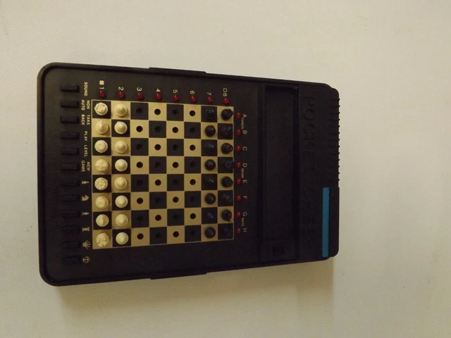 VINTAGE KASPAROV POCKET Chess Computer by SciSys No. 114 1986 £31.92 ...