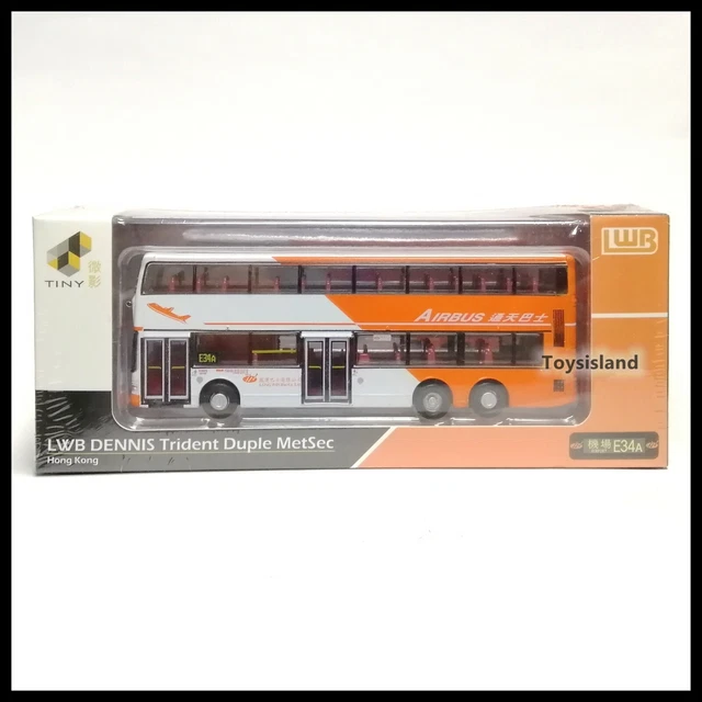 TINY 7-11 LIMITED LWB DENNIS Trident Duple MetSec Bus AIRBUS AIRPORT HK E34A £14.32 - PicClick UK
