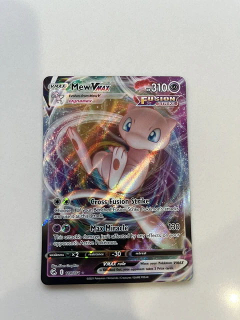 MEW EX 216/091 - Paldean Fates - Shiny Ultra Rare Pokemon Card Near ...