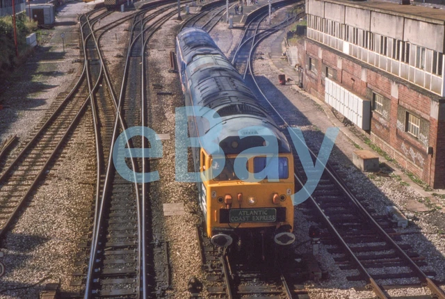 35MM RAILWAY SLIDE of Class 50 50050 @ Plymouth Copyright to Buyer £4. ...