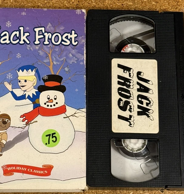 JACK FROST HOLIDAY Classics VHS Tape Vintage Christmas Snowman $4.99 ...