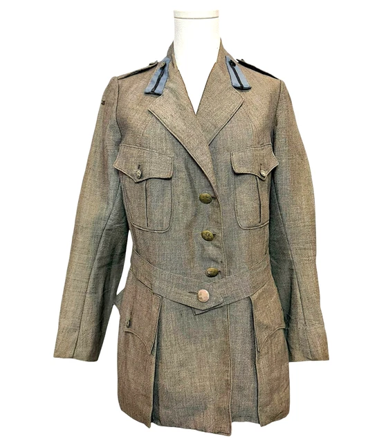 VINTAGE AMERICAN RED Cross WWII Military Welfare Service Uniform Jacket ...