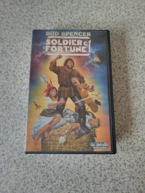SOLDIER OF FORTUNE Big Box Ex Rental Uk Pal Vhs Bud Spencer £2.99 ...