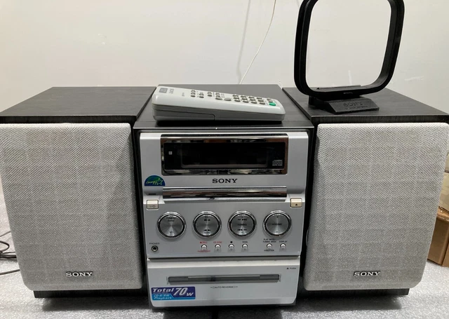 SONY CMT-GP5 MICRO Hi-Fi Component System Single-CD/Tape/AM-FM/Remote ...