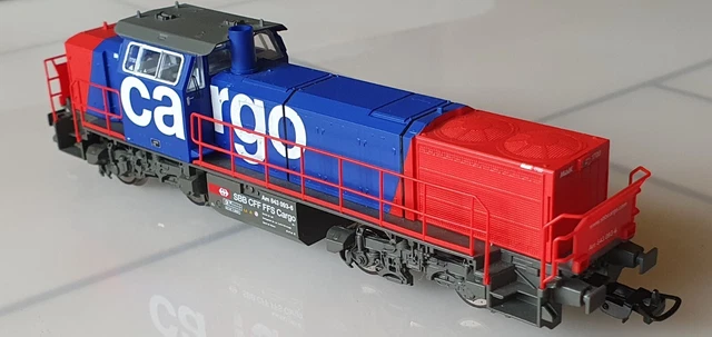 PIKO 59400 DIESELLOK Am 843 SBB-Cargo Ep. V Spur H0 in OVP NEUWERTIG ...