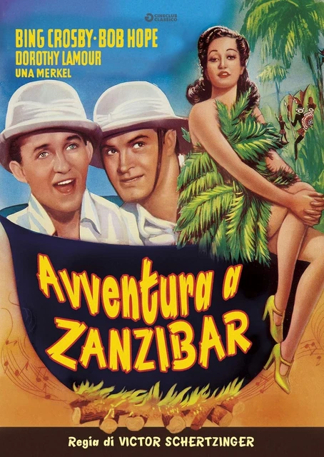 AVVENTURA A ZANZIBAR (DVD) Bing Crosby Bob Hope Dorothy Lamour £13.97 ...