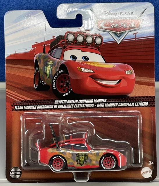 MATTEL DISNEY CARS Pixar Lightning Flash McQueen CRYPTID BUSTER Metal ...