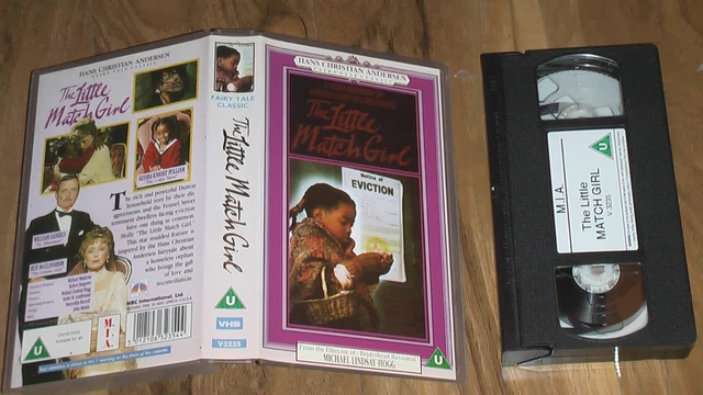 THE LITTLE MATCH Girl VHS Video Cassette Tape PAL VCR £3.99 - PicClick UK
