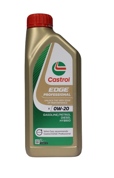 CASTROL EDGE PROFESSIONAL V 0W-20 Olio motore 0W20 Acea C5 Volvo VCC ...