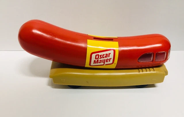 OSCAR MAYER WIENER Weiner MOBILE Money Bank Vintageu Hugh $21.99 ...