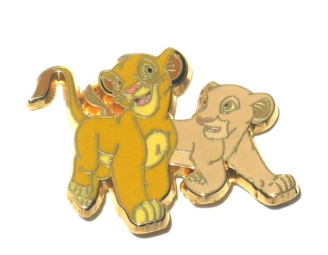 LE DISNEY PIN Lion King Simba Nala RARE Retire 2004 I Just Can't Wait ...