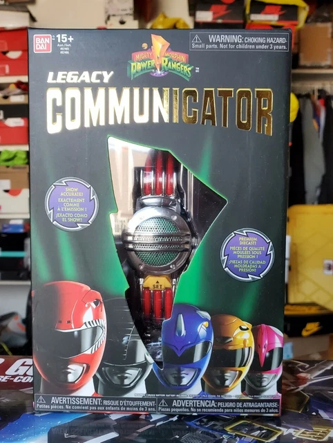 MIGHTY MORPHIN POWER Rangers MMPR Legacy Communicator BRAND NEW SEALED ...