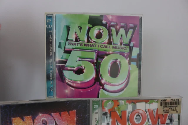 NOW THAT'S WHAT I Call Music CDs x 3 - 35, 47, 50 All VGC EUR 6,99 ...