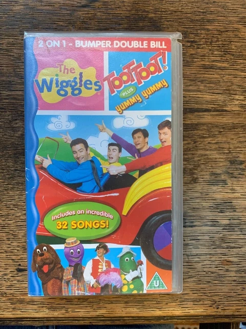 THE WIGGLES 2 0N 1 TOOT TOOT & YUMMY YUMMY VHS VIDEO EUR 19,81 ...