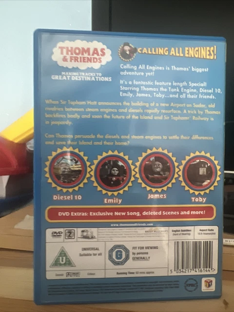 Thomas Friends Calling All Engines Dvd 1 13 Picclick Uk