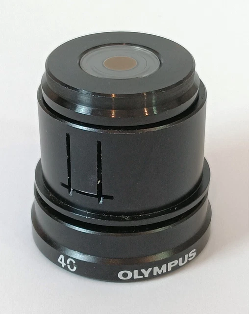 OLYMPUS MICROSCOPE CH Model Phase Contrast Annulus For 40x phase ...