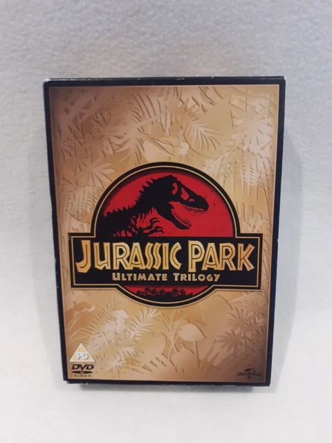JURASSIC PARK ULTIMATE Trilogy DVD Boxset Steven Spielberg Dinosaurs ...